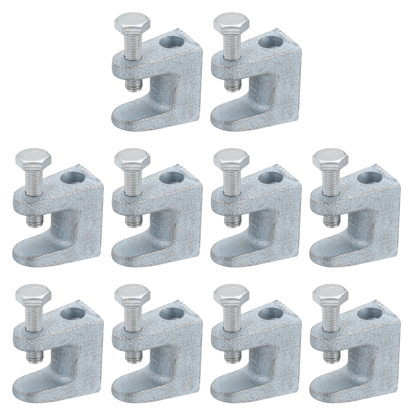 Uxcell 20 Pack Beam Clamp, 0.79 Inch Wide Jaw Opening C Clamps Metal ...