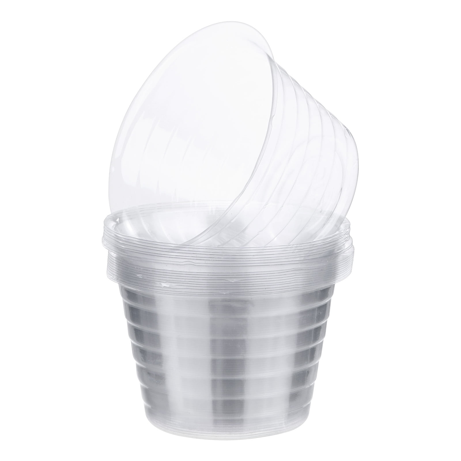 Uxcell 20-Pack Planter Saucers, 5 Inch Plastic Plant Saucers Flower Pot ...