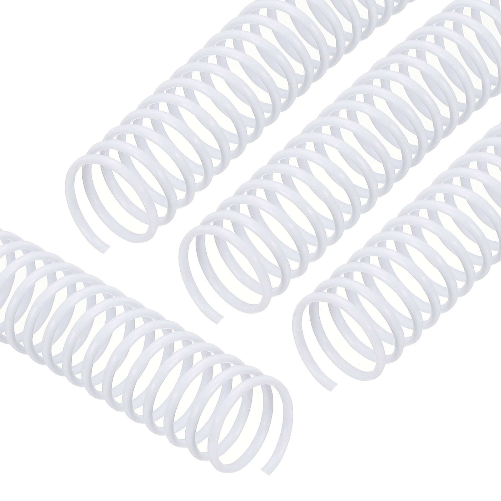 Uxcell 20 Pack Plastic Spiral Binding Coils, 25.4mm(1") Binding Coils ...