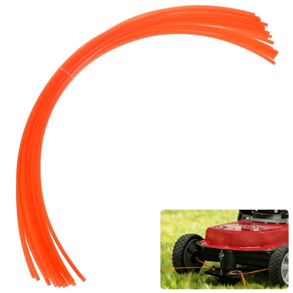 Uxcell 20-Pack Pre-Cut Trimmer Line, 0.157 Inch x 25 Inch Square Nylon ...
