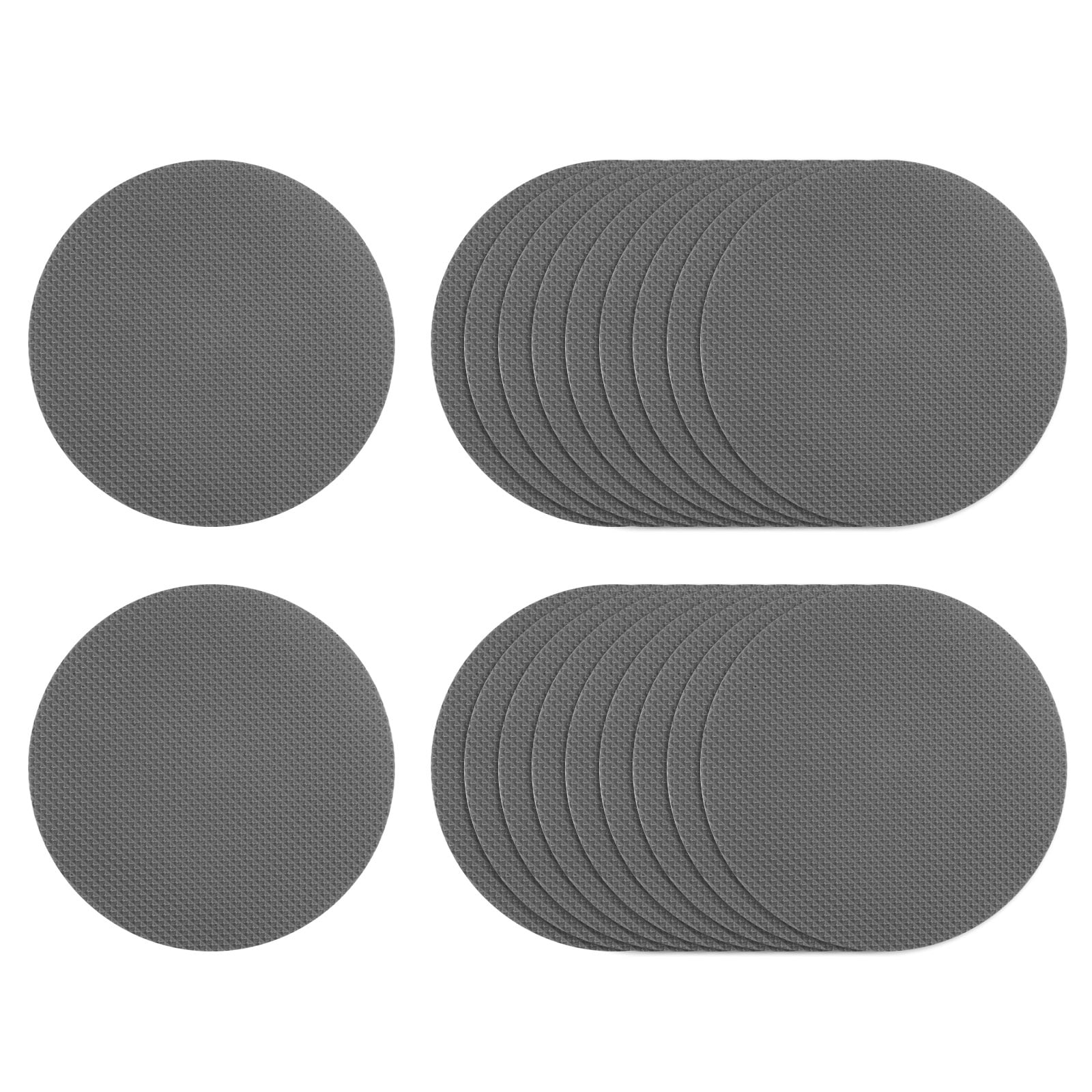 Uxcell 20 Packs Non Slip Stickers 3.15" Bath Shower Floor Round Style ...
