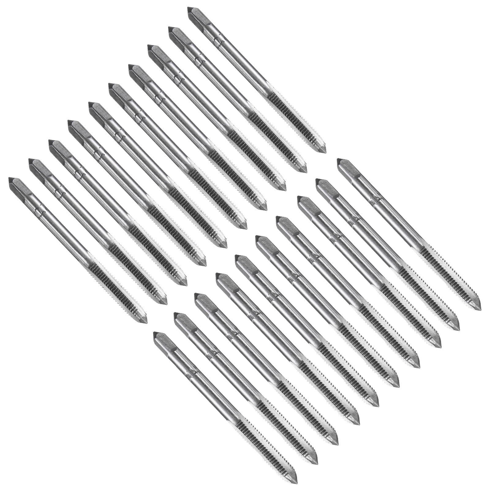 Uxcell 20 Pairs Metric Hand Tap Set, M4 x 0.7 H2 Thread Taper + Bottom ...