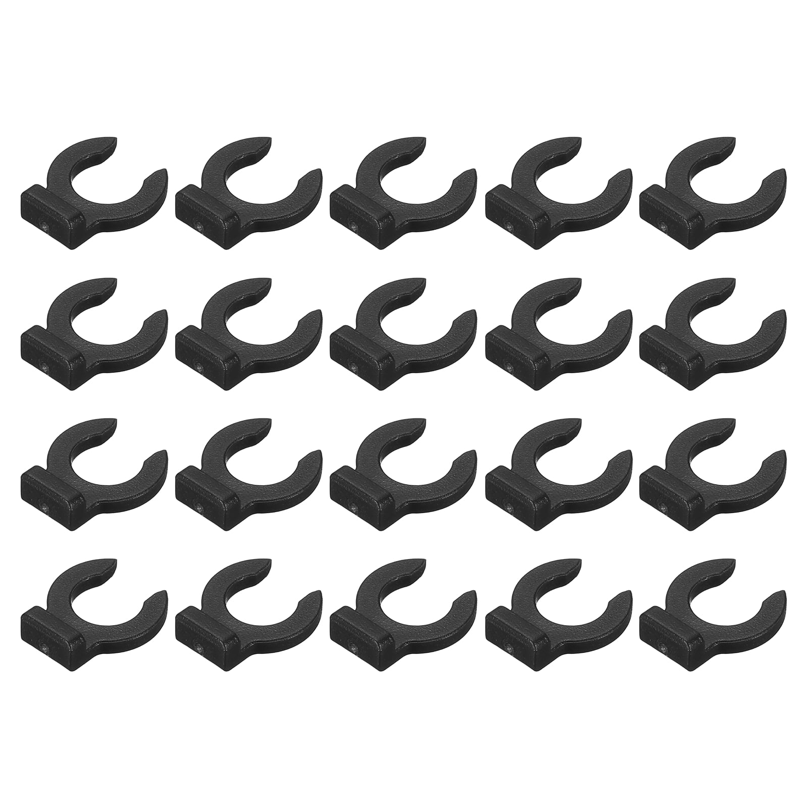 Uxcell 20 Pcs 3D Printer Tube Collet Clips, Tube Coupling Clamp Clip ...