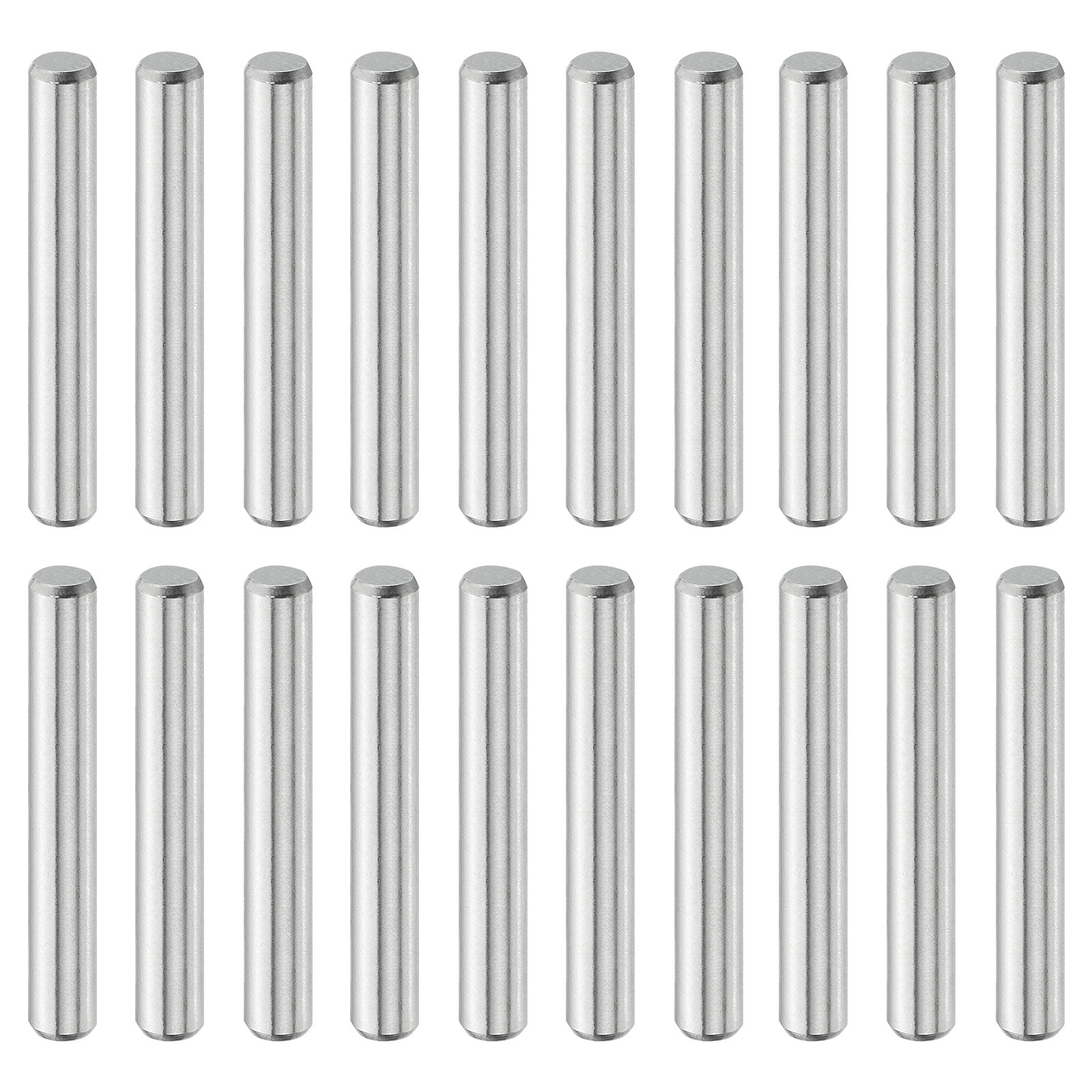 Uxcell 20 Pcs 5 mm x 35 mm Dowel Pins, 316L Stainless Steel Cylindrical ...