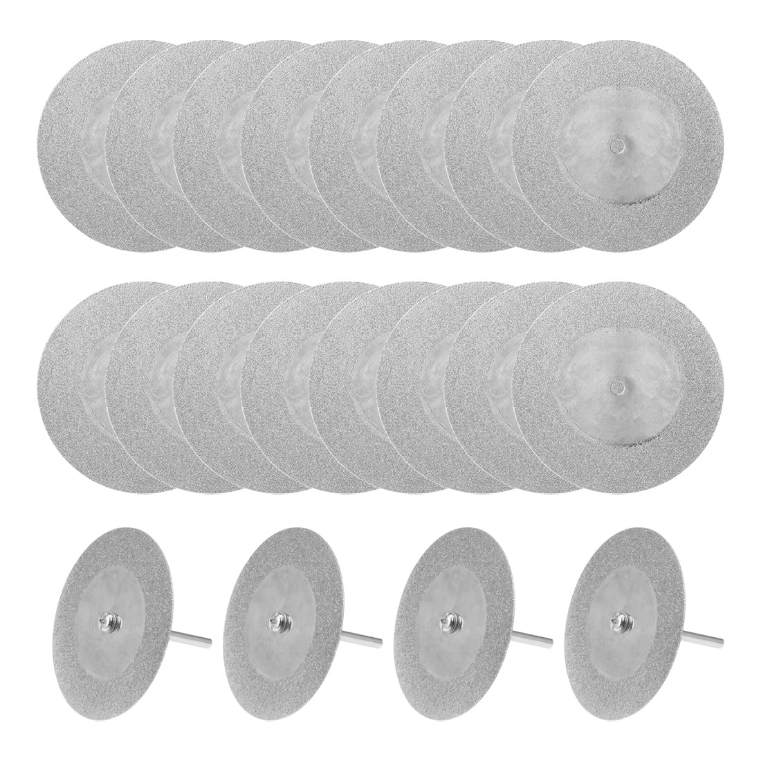 Uxcell 20 Pcs 50mm Diamond Cutting Wheels Cut Off Wheel with 4 Pcs ...