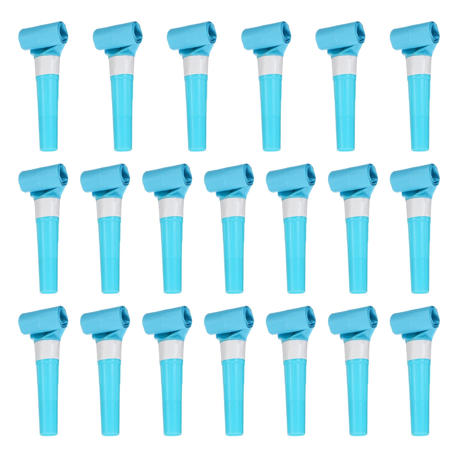 Uxcell 20 Pcs Colorful Noise Makers Plastic Party Blowers Party Favors ...