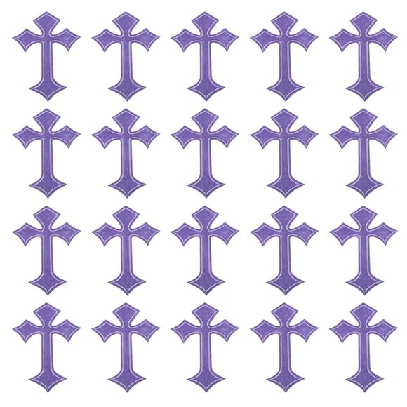 cross iron on patches