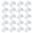 Uxcell 20 Pcs Plastic Hose Clamps, 5/32 Inch Heavy Duty Speedy Double ...