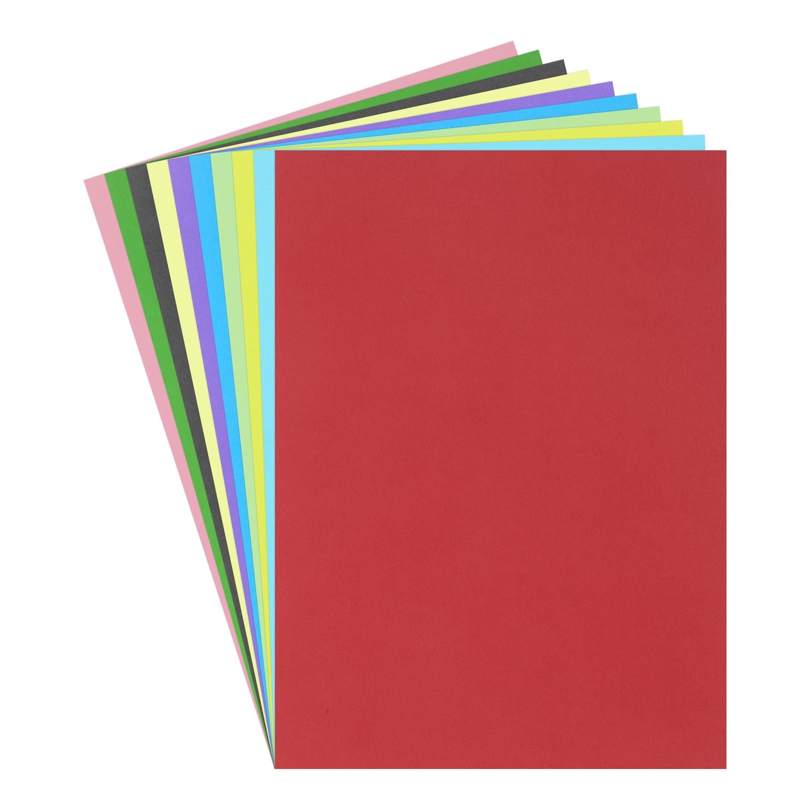 Uxcell 20 Sheets Colored Cardstock, 8"x11" A4 Cardstock Paper Assorted ...