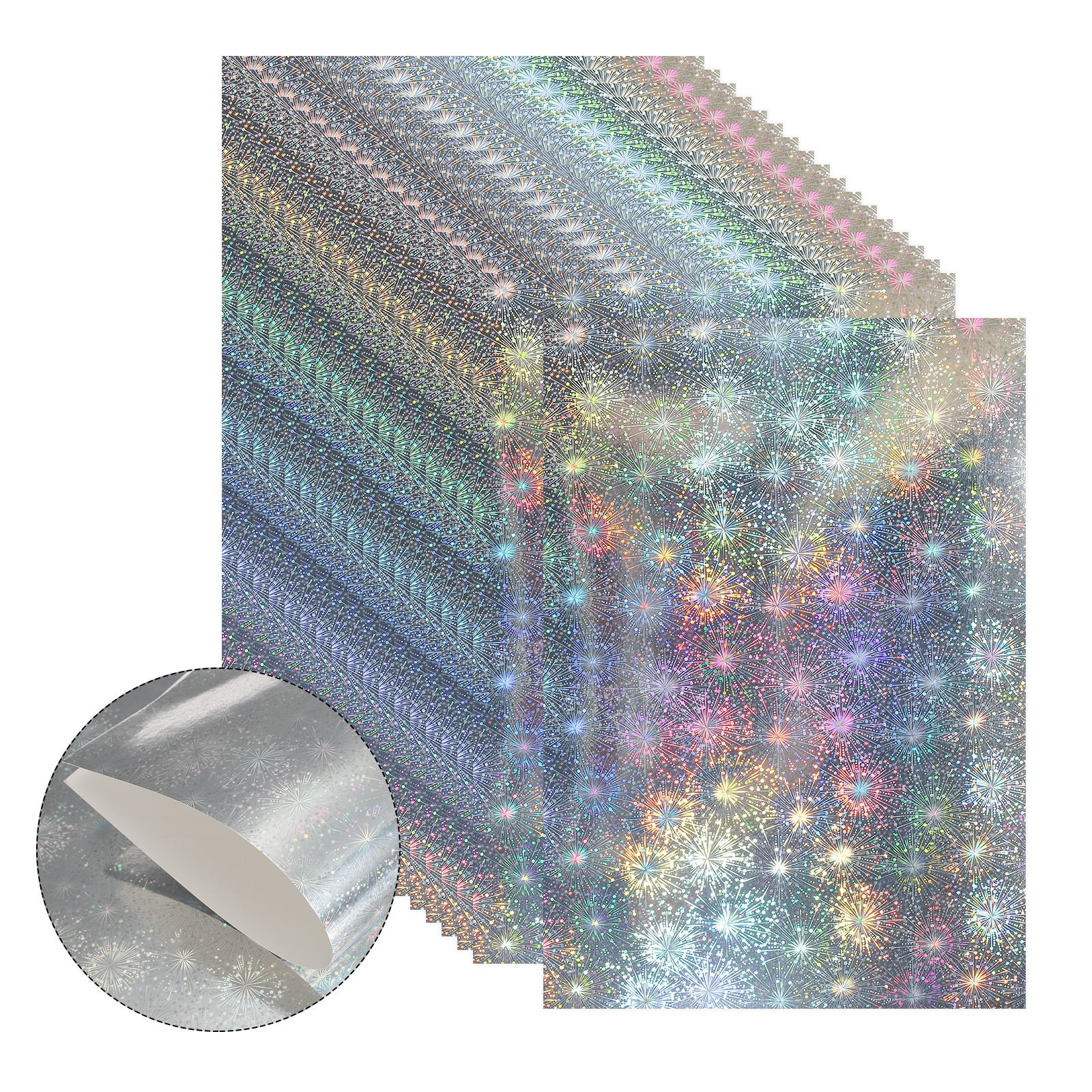 Uxcell 20 Sheets Metallic Foil Paper, A4 Thick 250gsm Cardstock Foil 8. ...