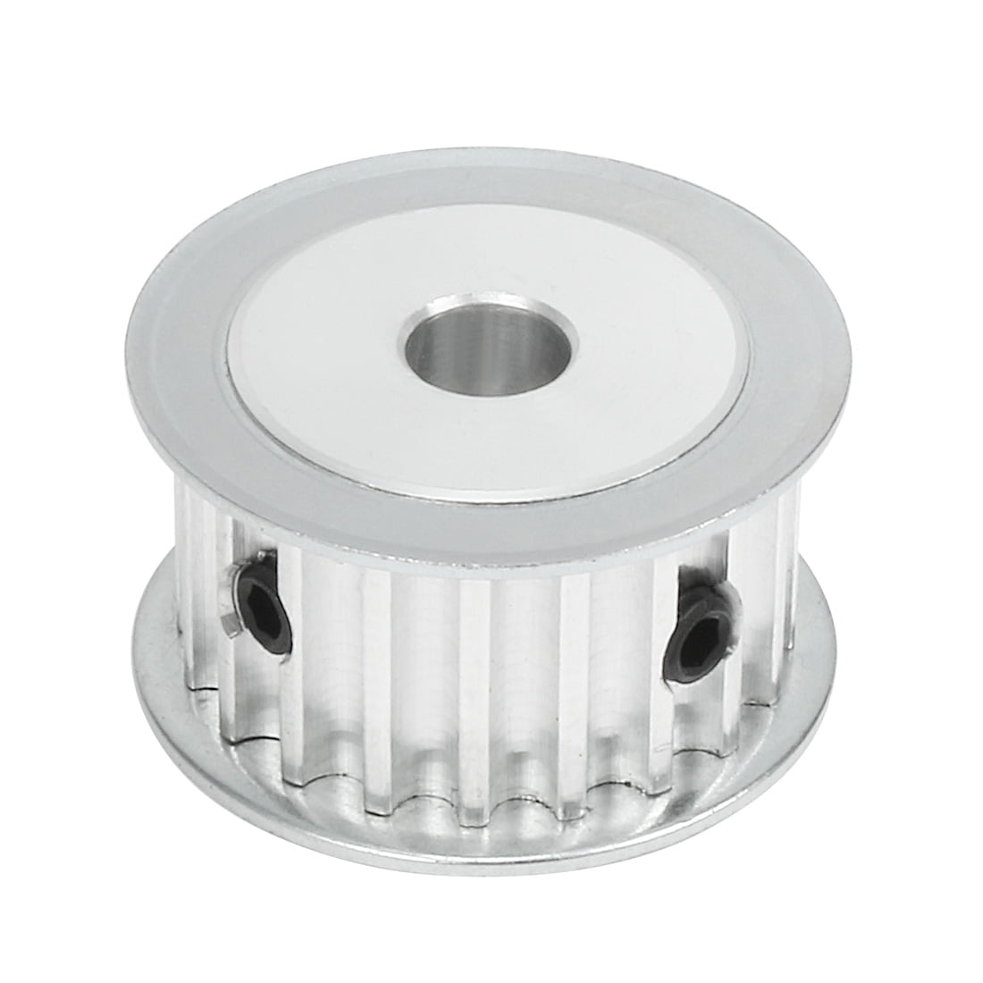 Uxcell 20 Teeth 8mm Bore 5mm Pitch Aluminum Timing Belt Pulley for 15mm ...