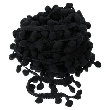Rhinestone Ribbon Craft Trim, 1-1/4-inch, 2-yard, Black - Walmart.com
