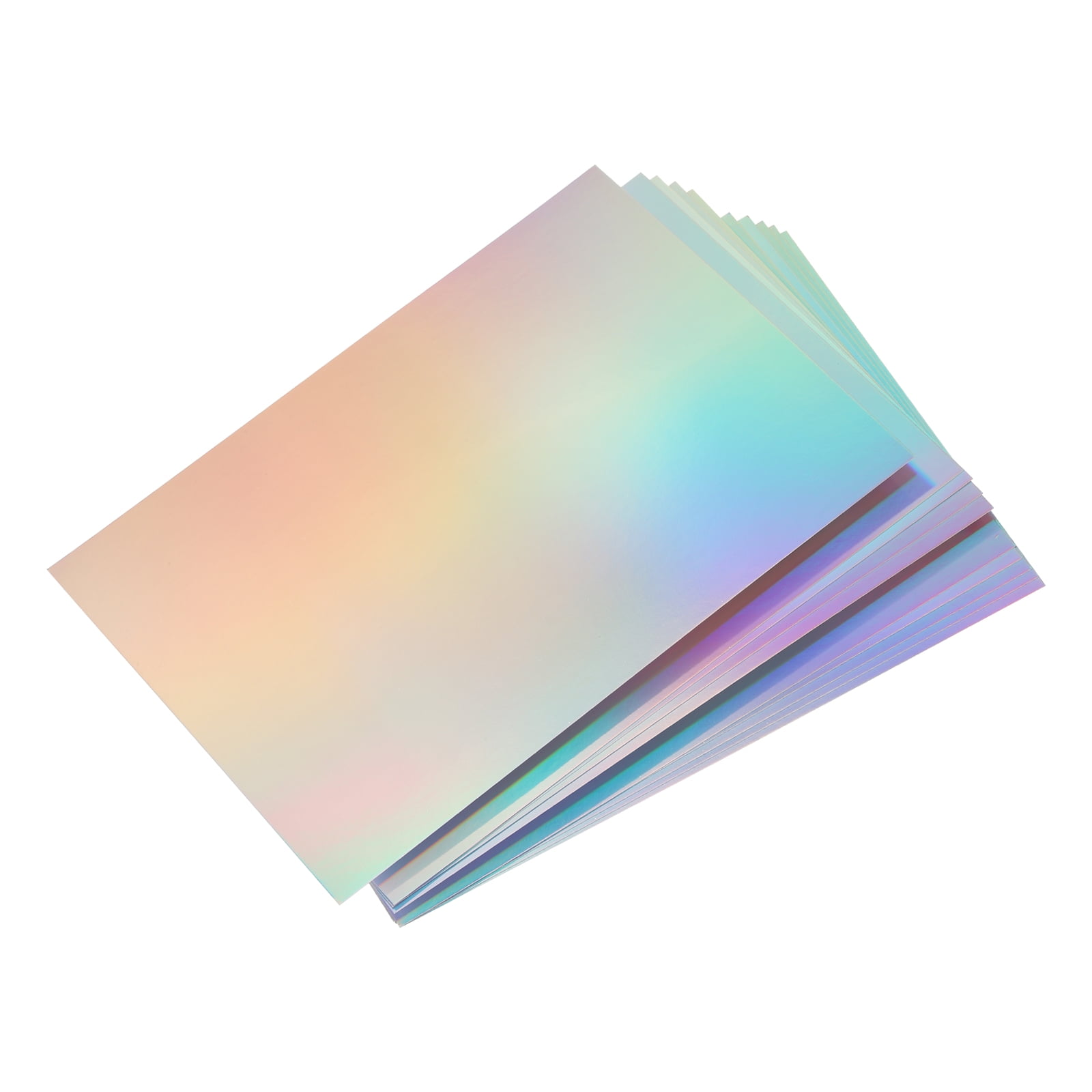 Uxcell 200 Pack Metallic Foil Board Card Stock Sheets 8 Inch x 11 Inch ...