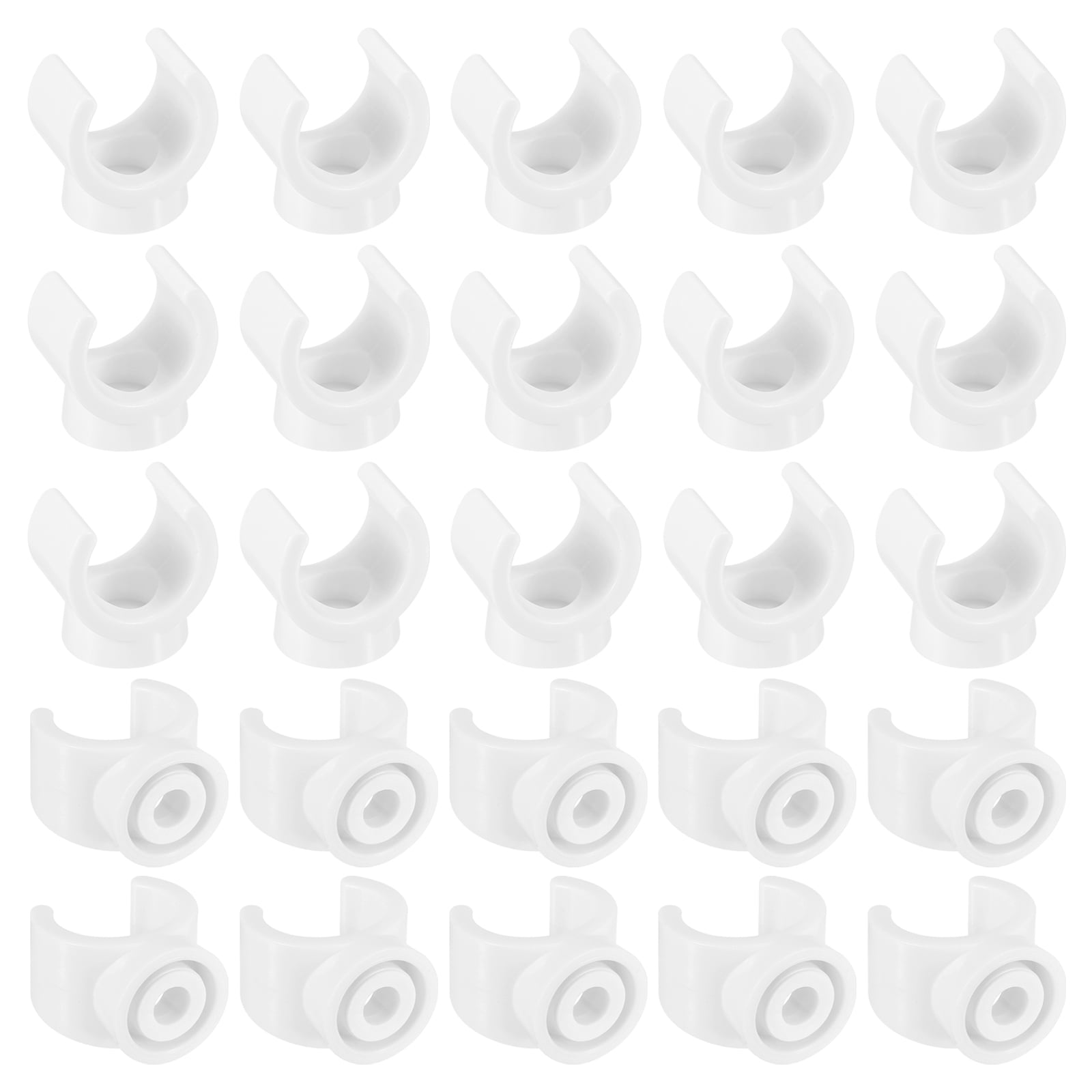 Uxcell 200 Pack PEX Clips Pipe, 1/2 Inch U Hook Pipe Hangers Clamps ...