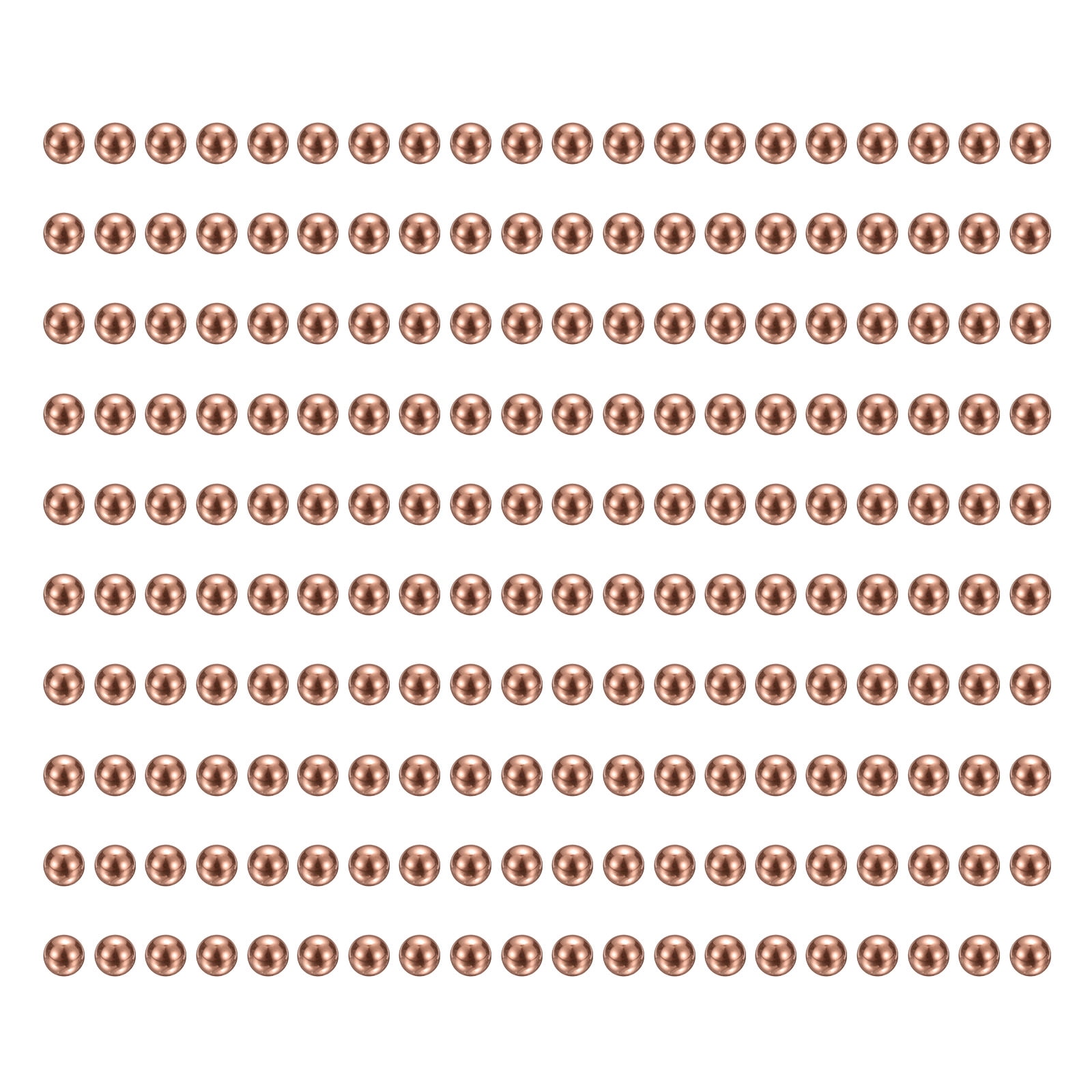 Uxcell 200 Pcs Bearing Balls, 1.5mm Diameter Precision Solid Copper ...