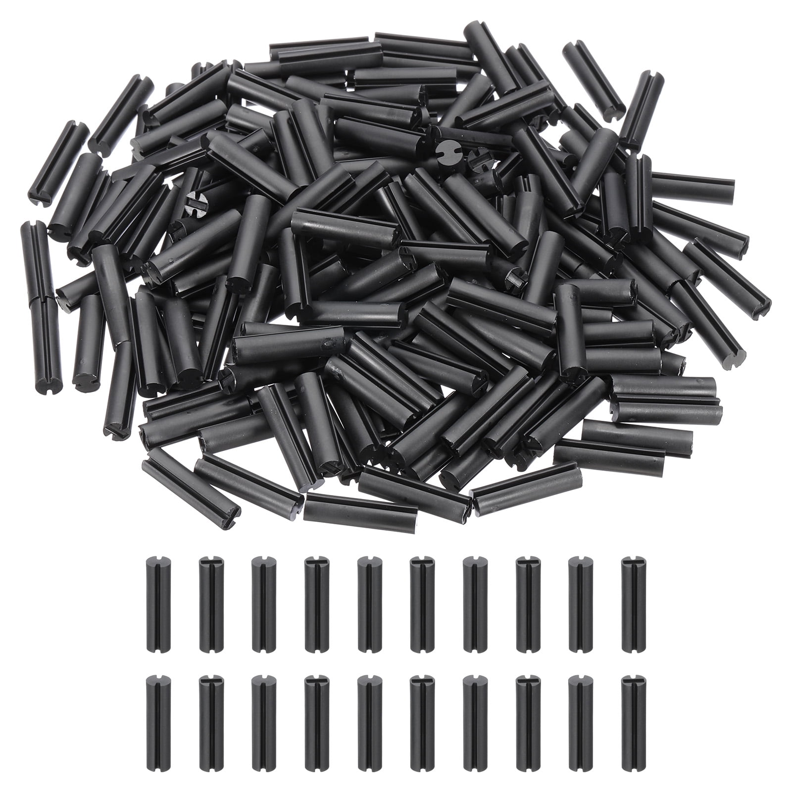 Uxcell 200 Pcs LED Spacer, 5mm OD 19mm Height Double Pit Nylon Light ...
