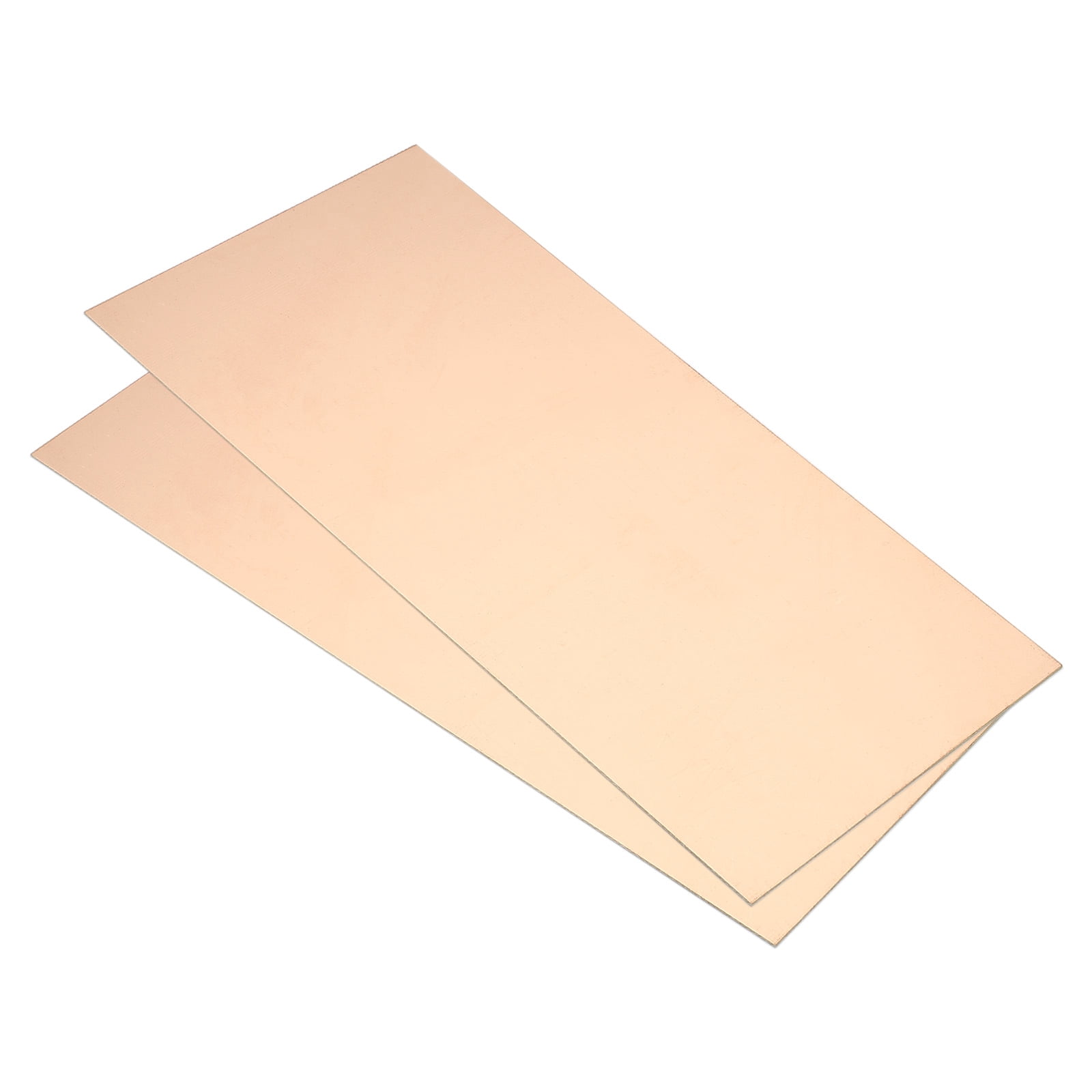 Uxcell 200 x 100 x 0.8mm FR4 Single Side PCB Copper Clad Board 2 Pack ...