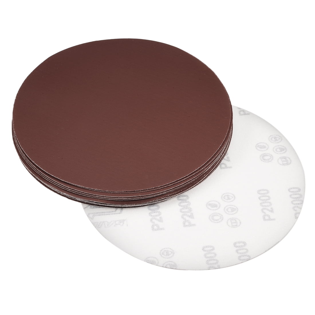 Uxcell 2000 Grits 8-Holes Sanding Discs Hook and Loop Wet Dry Sandpaper ...