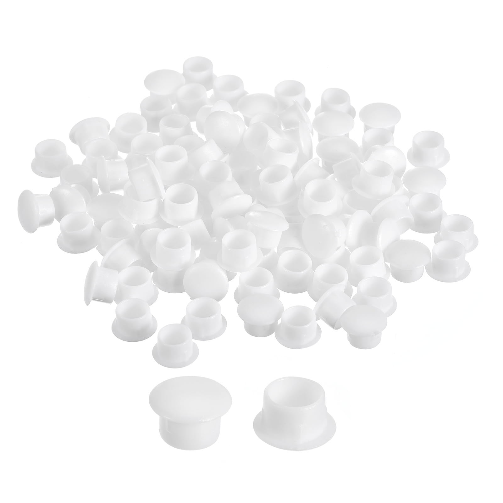 Uxcell 200Pack 10mm(3/8") Dia Plastic Screw Hole Plugs Cover for ...
