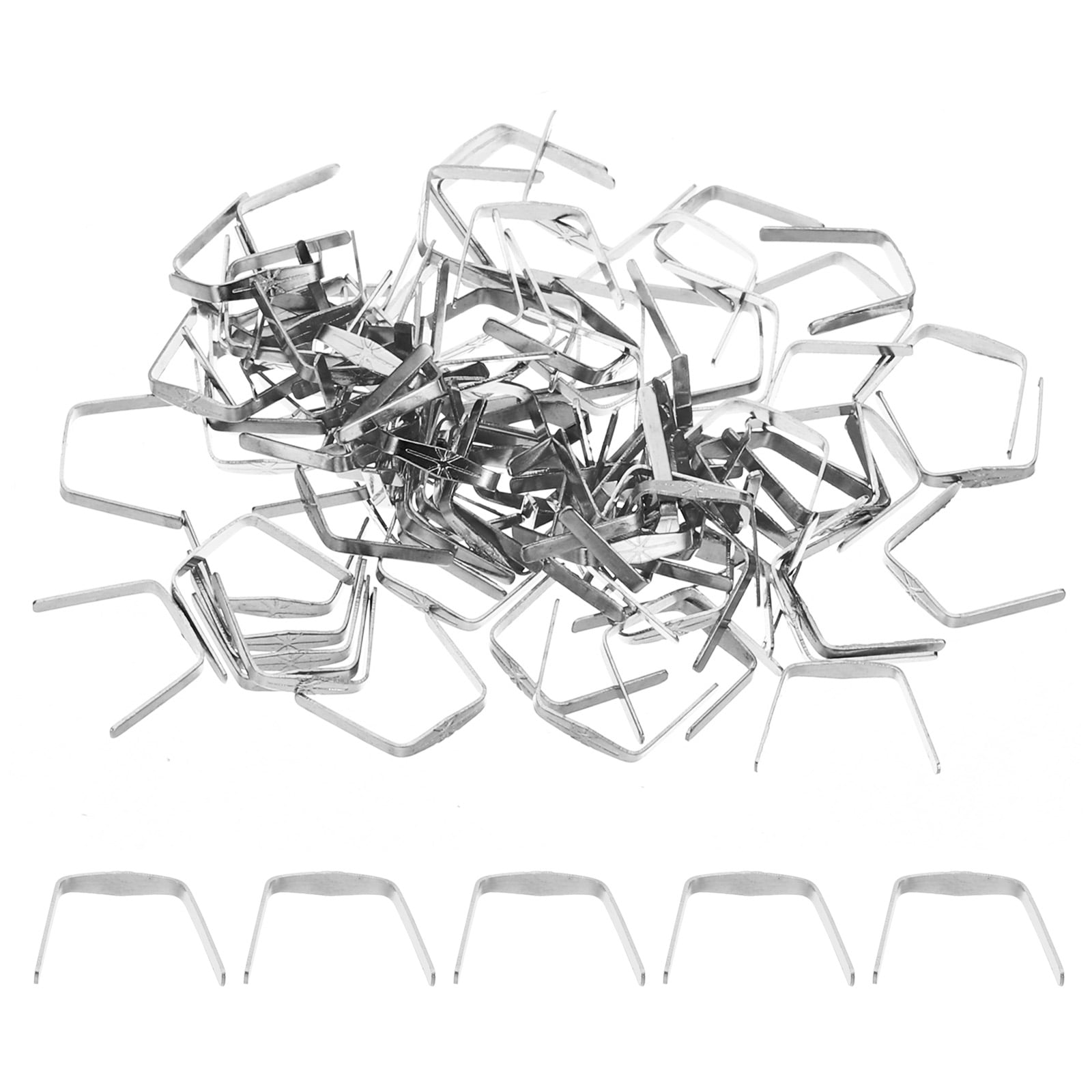 Uxcell 200Pcs 8x8mm Copper Chandelier Connector Pins Chandelier Crystal ...