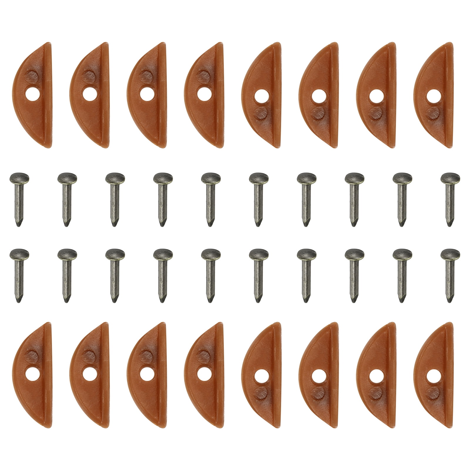 Uxcell 200Pcs Photo Frame Turn Button Fasteners with 200Pcs Screw Turn ...