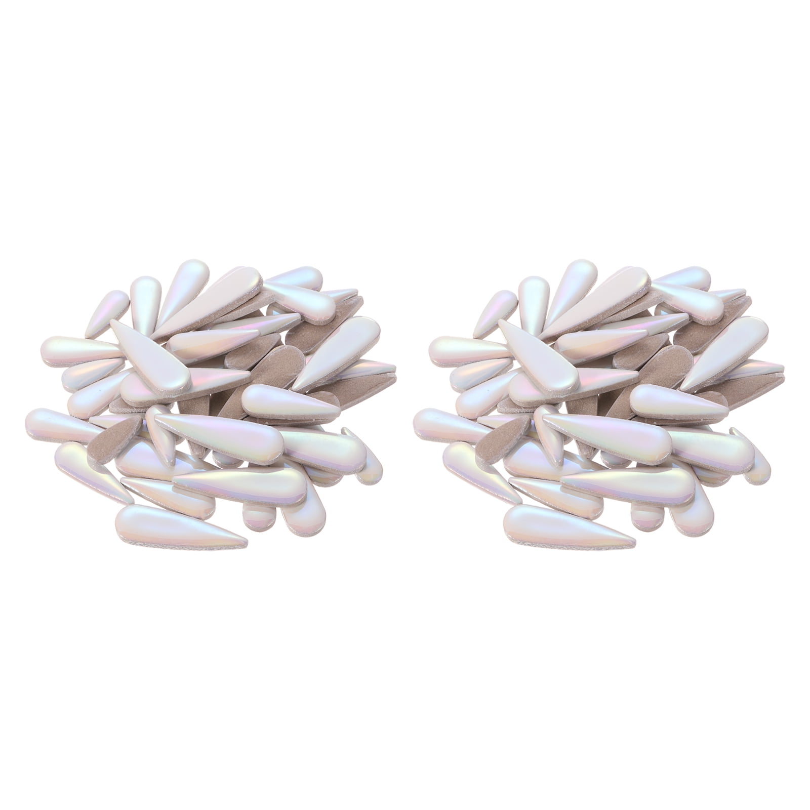 Uxcell 200g Petal Mosaic Tiles for Crafts Tear Drop Porcelain Mosaic ...