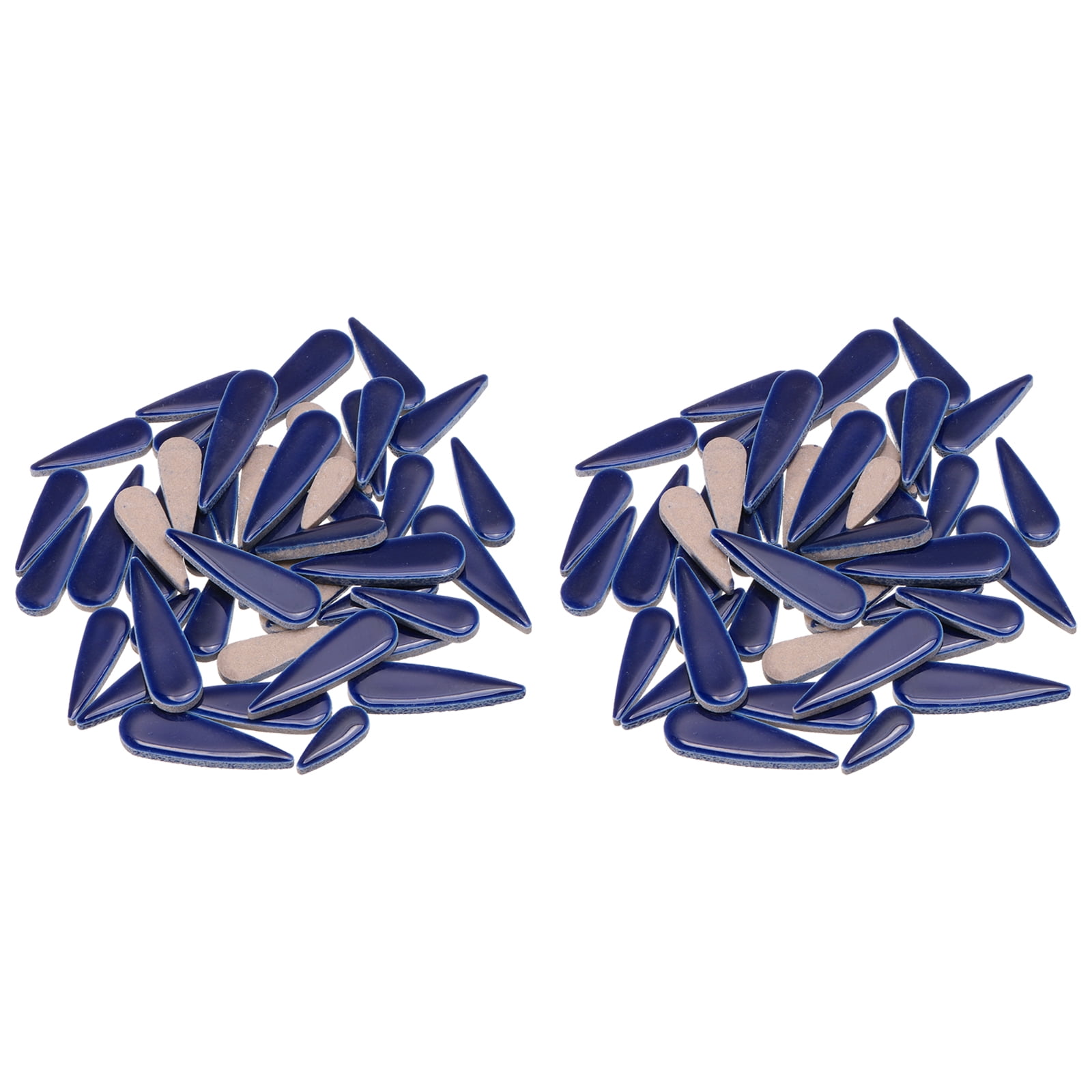 Uxcell 200g Petal Mosaic Tiles for Crafts Tear Drop Porcelain Mosaic ...