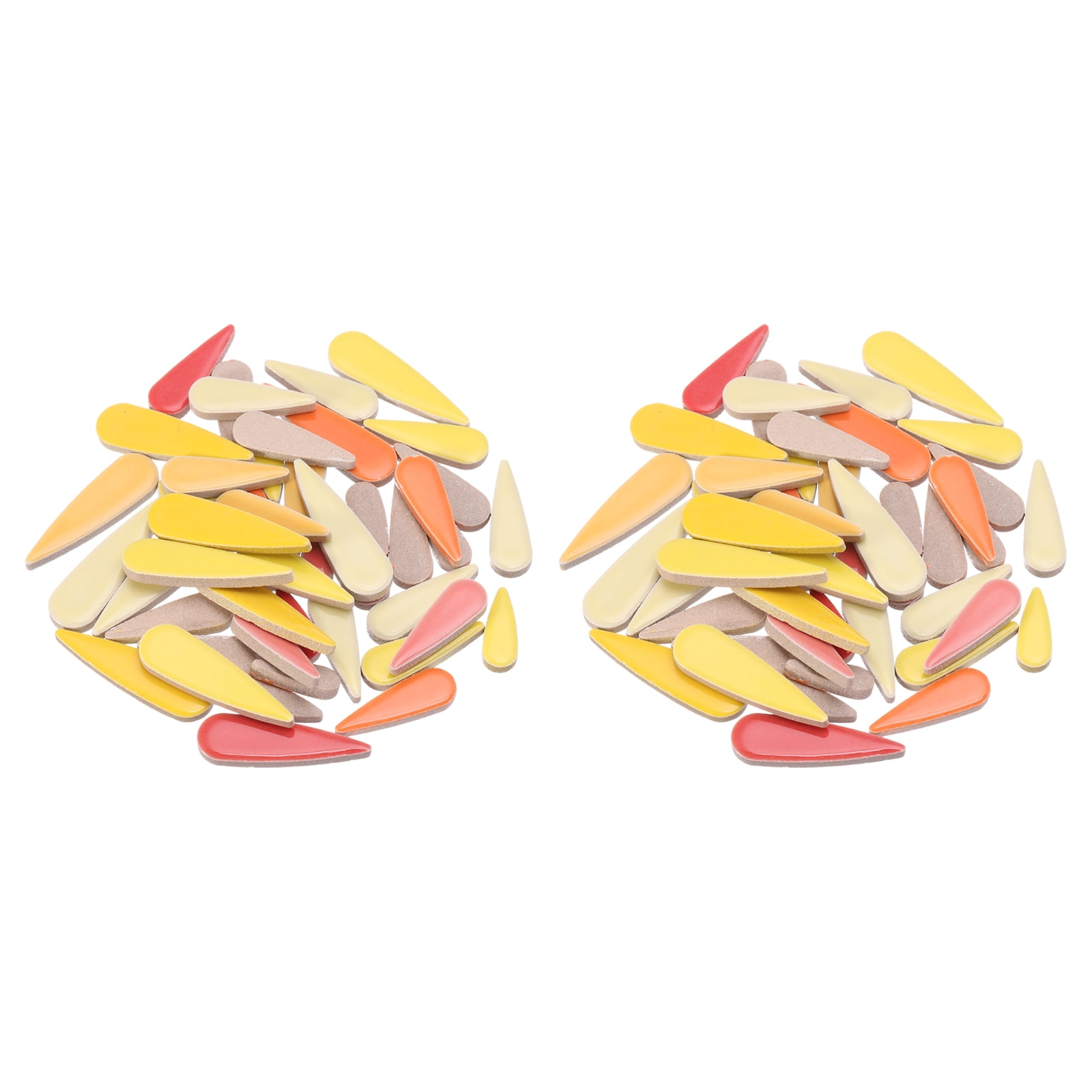 Uxcell 200g Petal Mosaic Tiles for Crafts Tear Drop Porcelain Mosaic ...