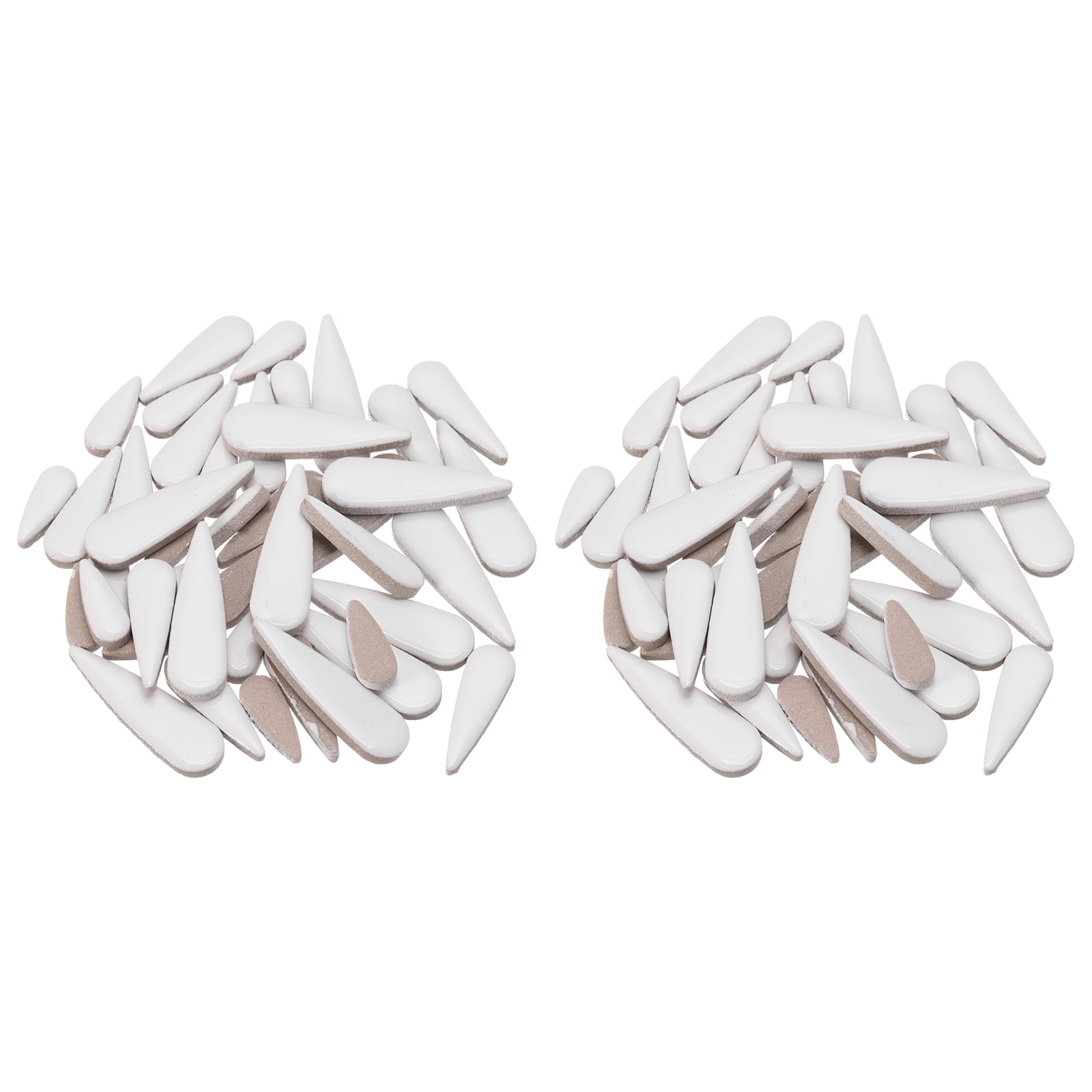 Uxcell 200g Petal Mosaic Tiles for Crafts Tear Drop Porcelain Mosaic ...