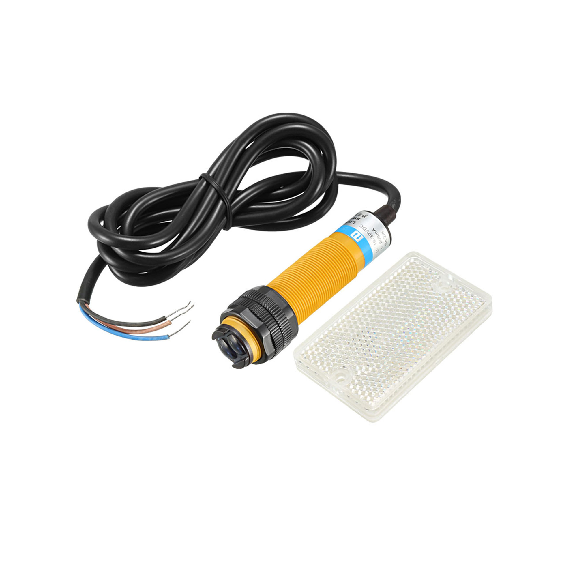 Uxcell 200mA DC 10-30V Optical Sensor Switch with Panel - Walmart.com