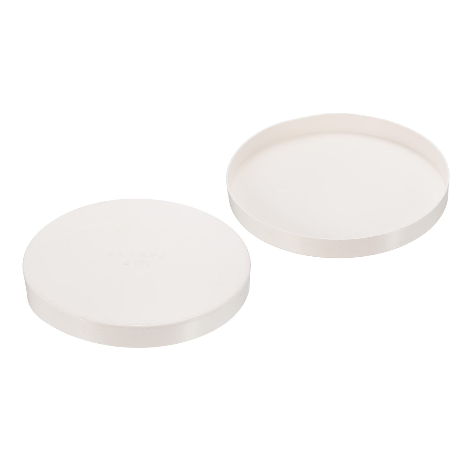 Uxcell 200mm ID Pipe End Caps, 2 Pack Round Fencing Post Tubing Insert ...