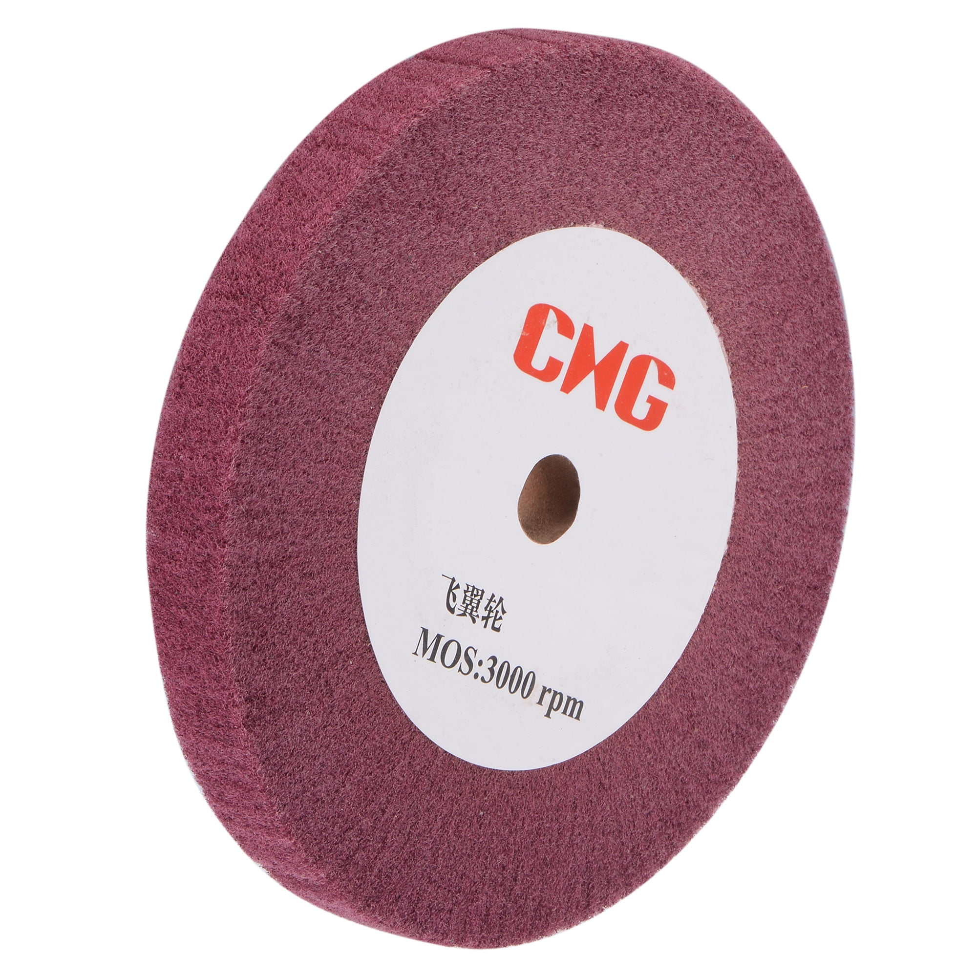 Uxcell 200mm x 25mm 320 Grit Non-Woven Nylon Wire Drawing Polishing ...