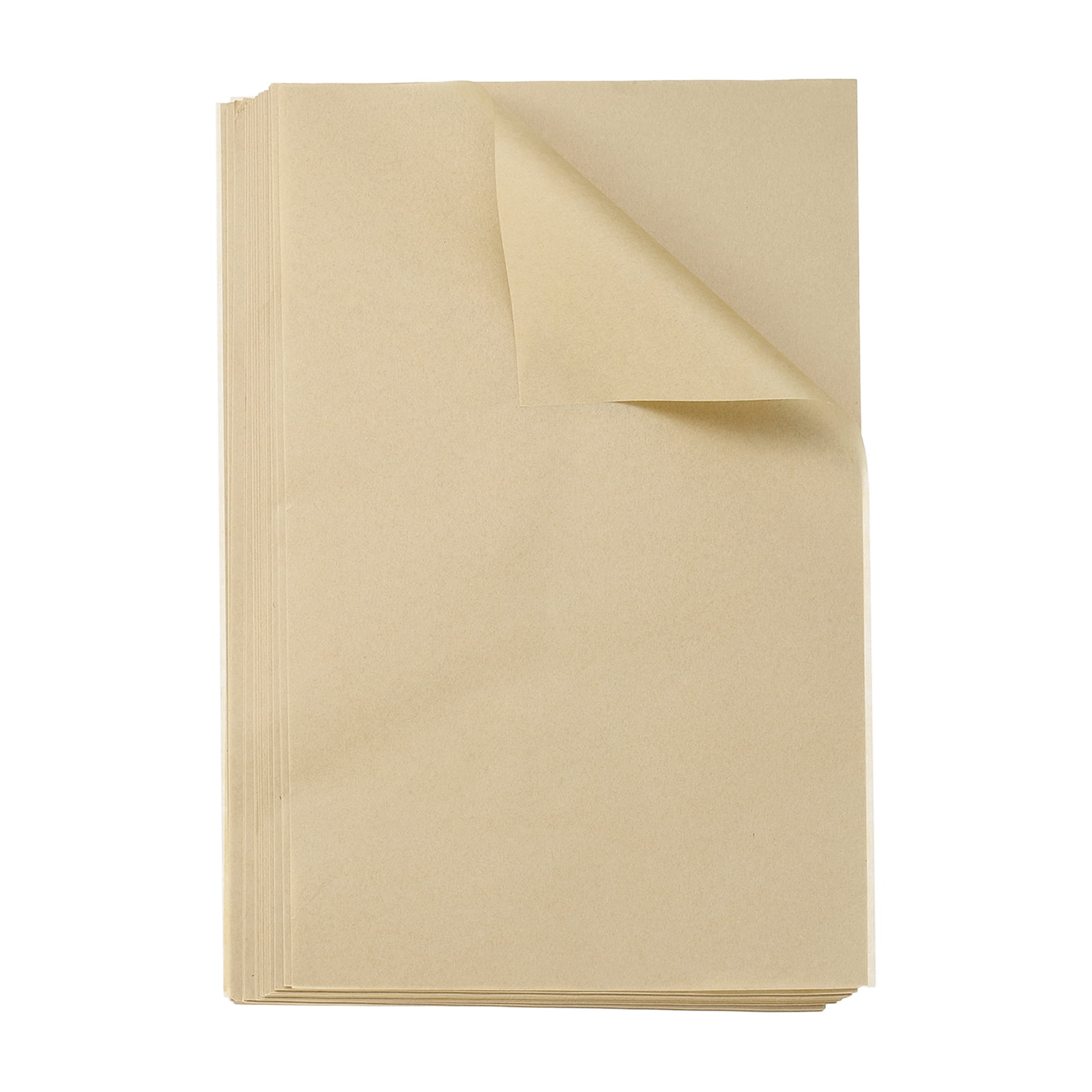 Uxcell 200pcs Square Wax Paper Sheets 11.81" x 15.75" Waterproof Dry ...