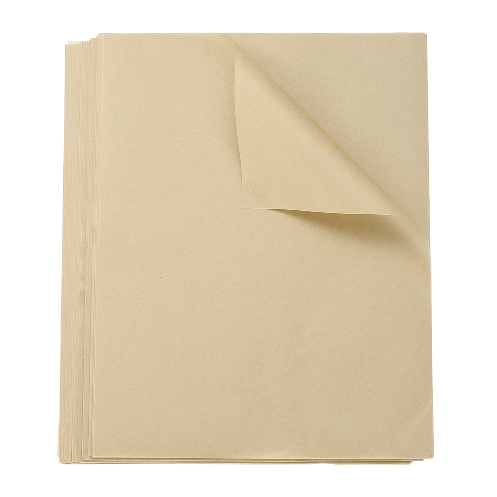 Uxcell 200pcs Square Wax Paper Sheets 5.91" x 7.87" Waterproof Dry Food ...