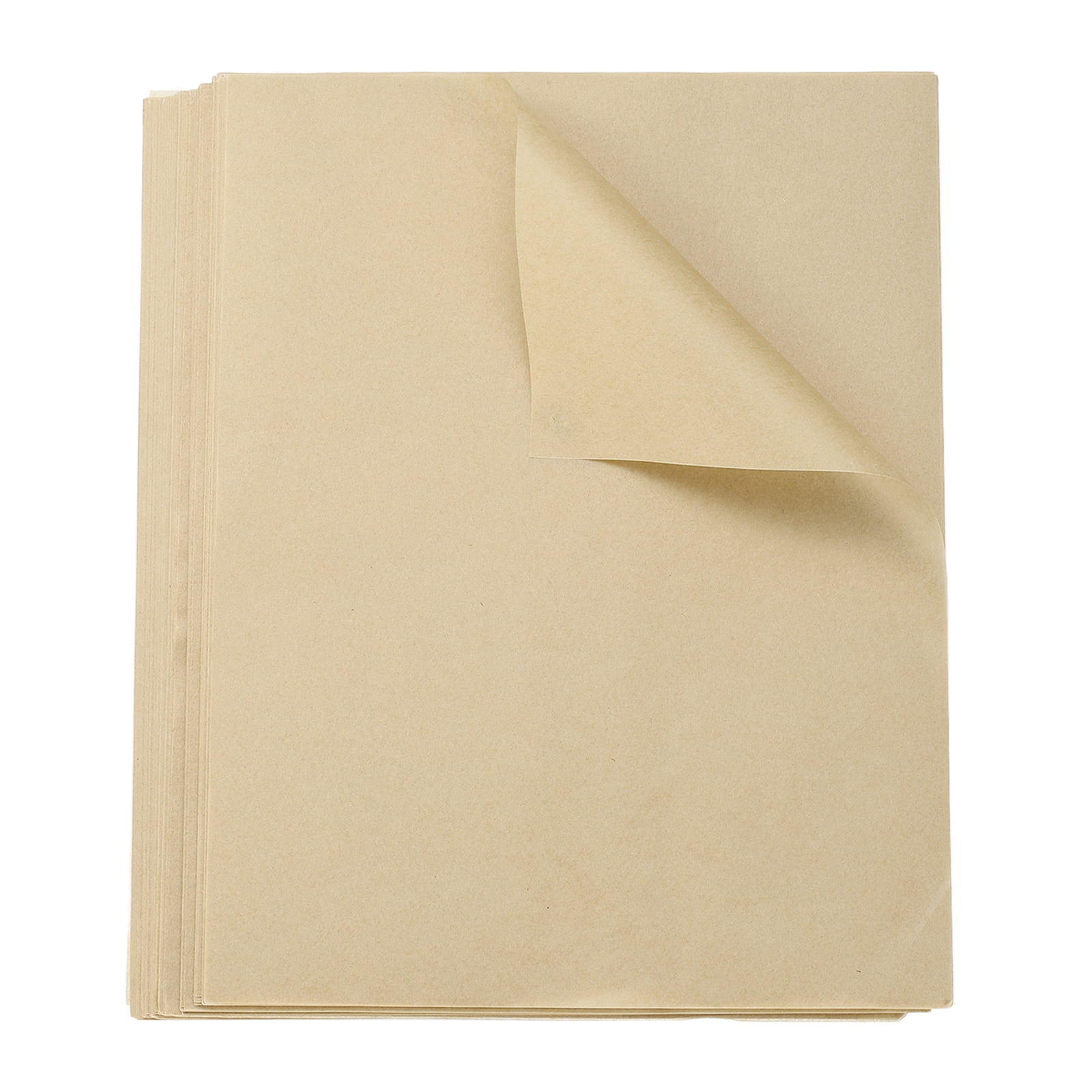 Uxcell 200pcs Square Wax Paper Sheets 9.84" x 11.81" Waterproof Dry ...