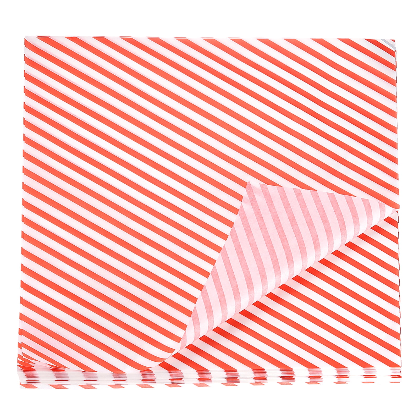 Uxcell 200pcs Square Stripes Wax Paper Sheets 12" x 12" Oil-absorbing ...