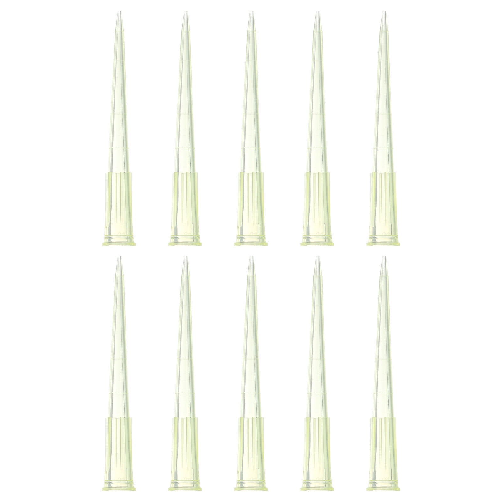 Uxcell 200ul Pipette Tips, 100 Pcs Plastic Universal Liquid Transfer ...