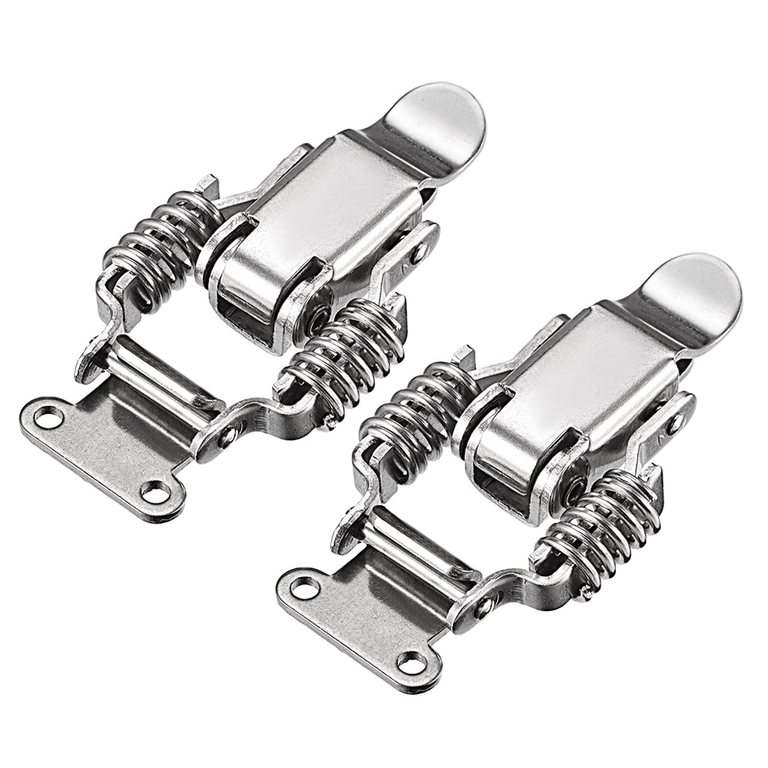 Uxcell 201 Stainless Steel Spring Loaded Toggle Latch Catch Clamp 68mm ...