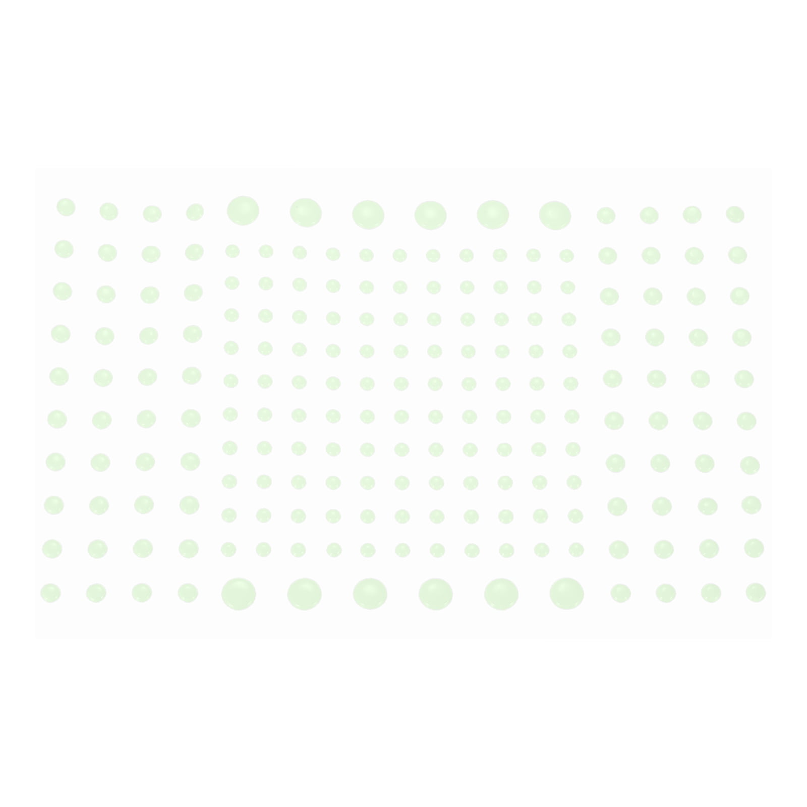 Uxcell 202 Pcs Glow in the Dark 3D Spot Decals Decor, Green Luminous ...