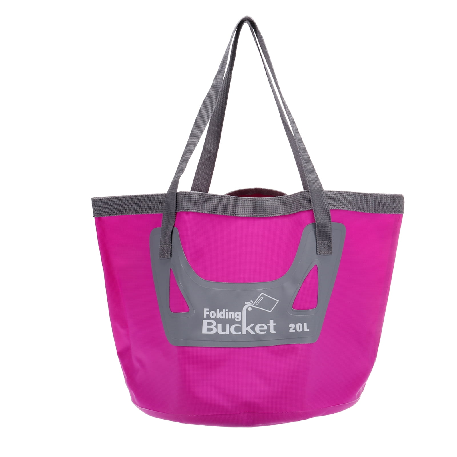 Uxcell 20L Collapsible Bucket, Portable Folding Water Container Wash ...