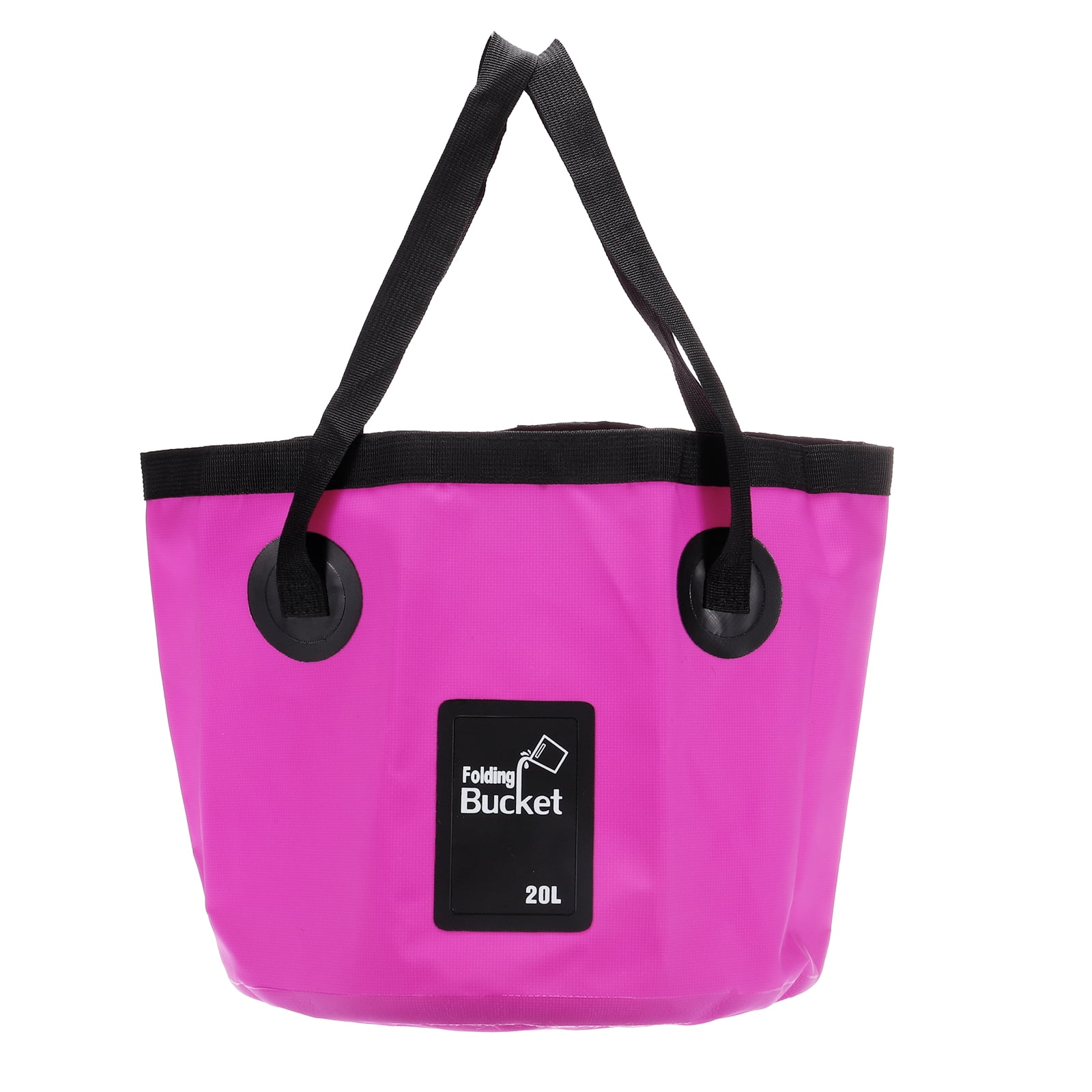 Uxcell 20L Collapsible Bucket, Travel Portable Water Storage Container ...