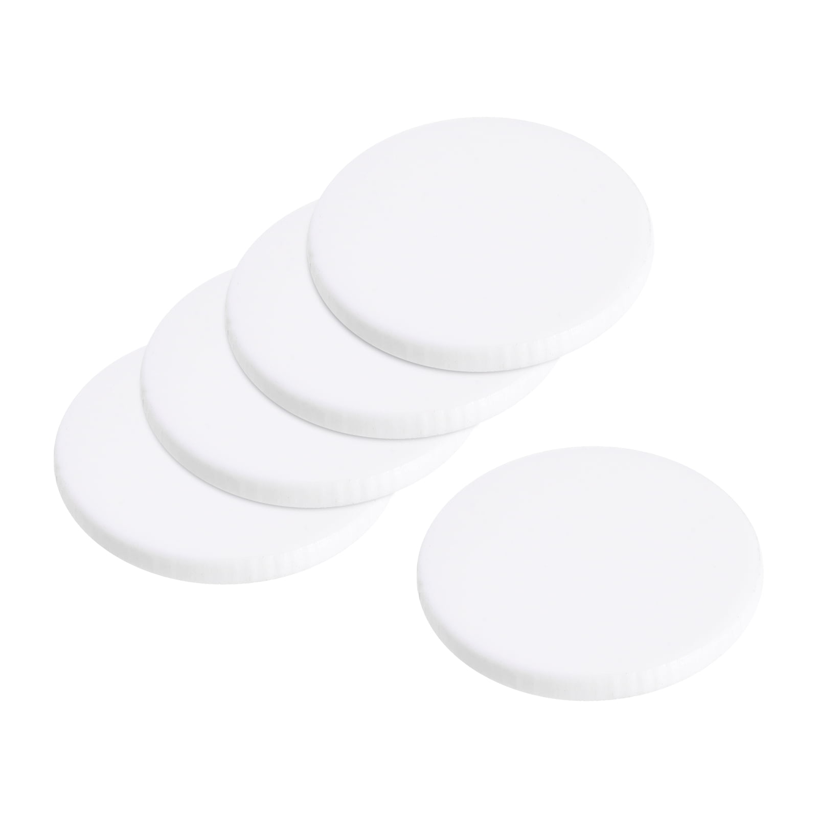 Uxcell 20MM Round Miniature Model Bases, 2MM Thick Circular Base, White ...