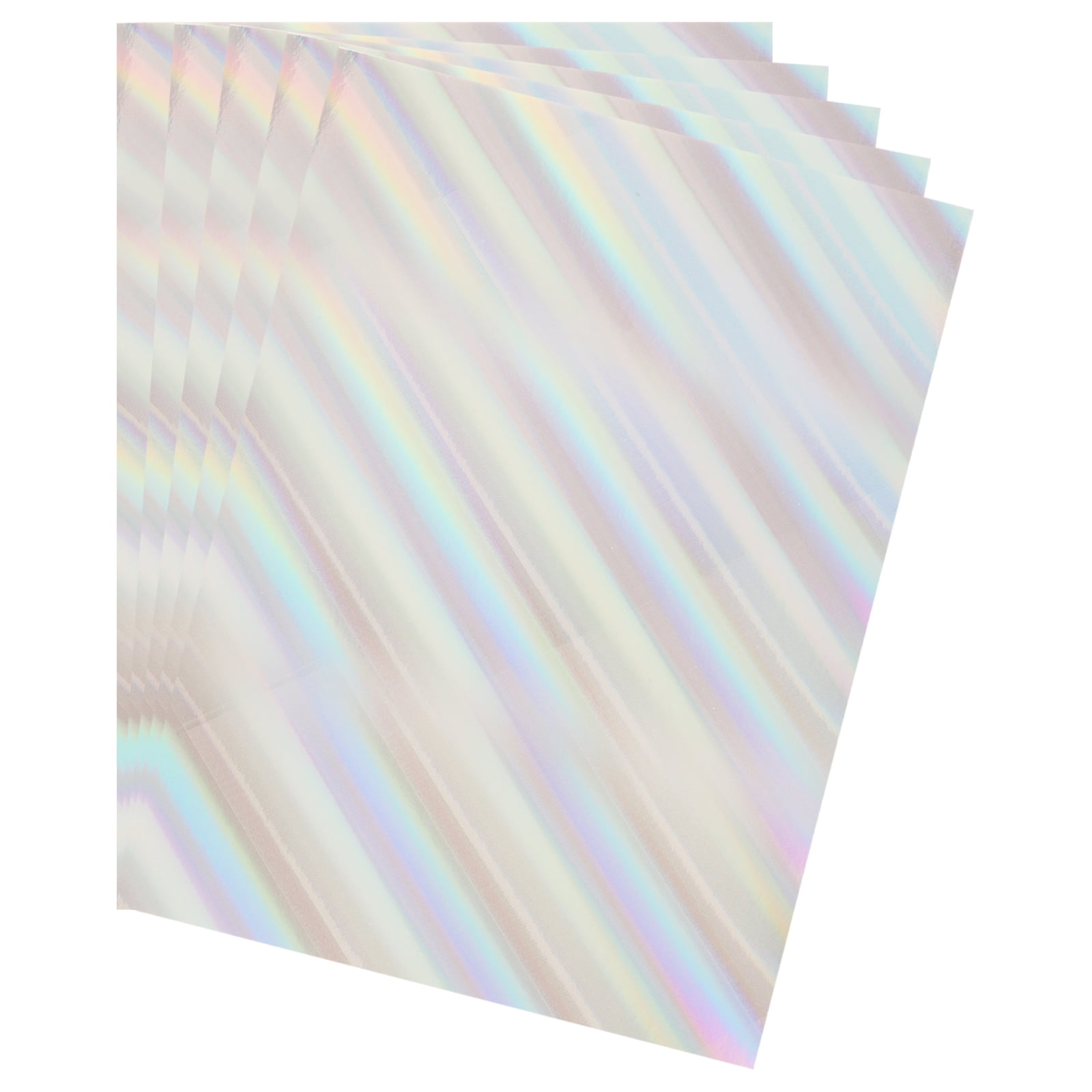 Uxcell Holographic Cardstock, Iridescent Paper Sheets, Shiny Reflective ...