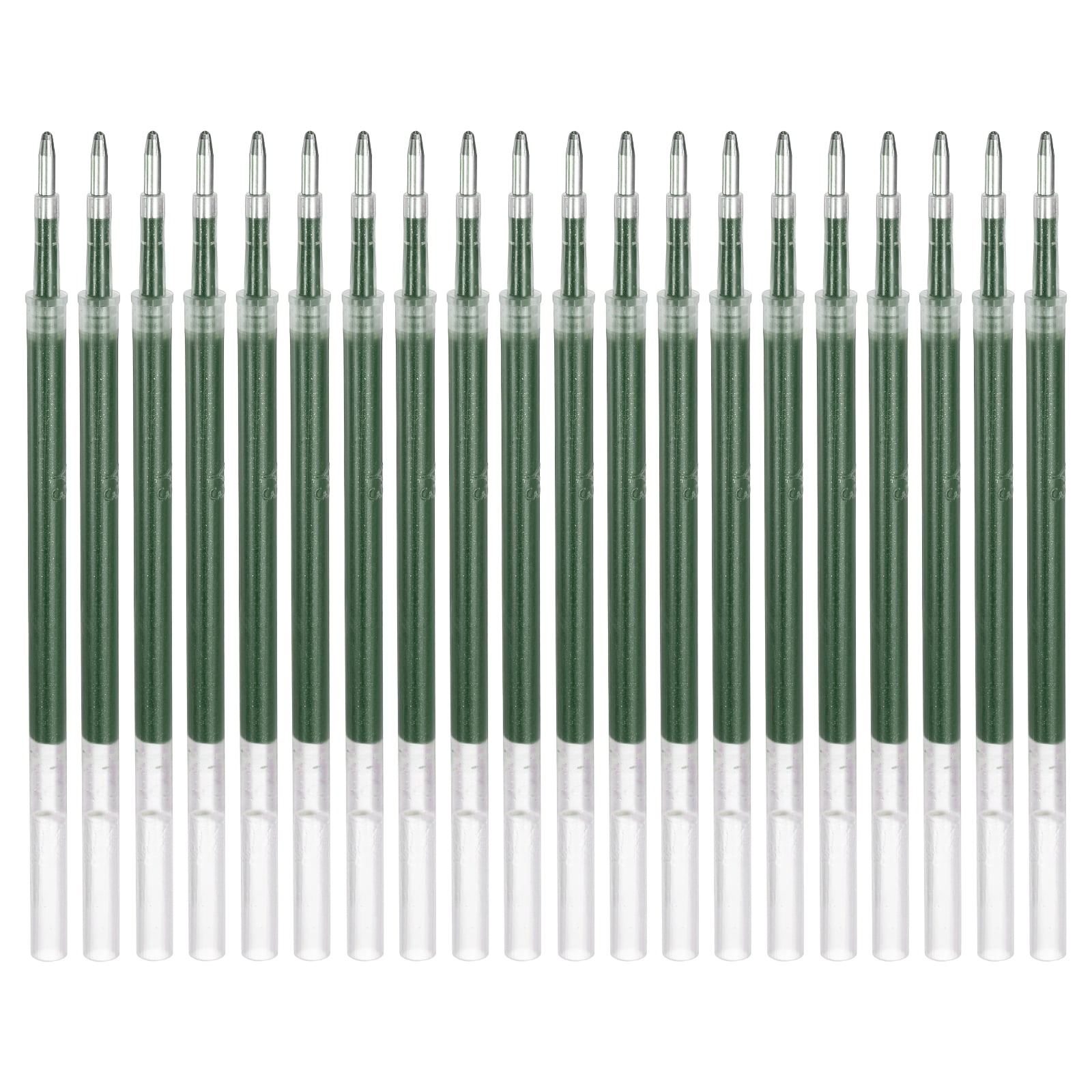 Uxcell 20Pack 1mm Gel Pen Refills for Coloring, Broad Point Sparkle ...