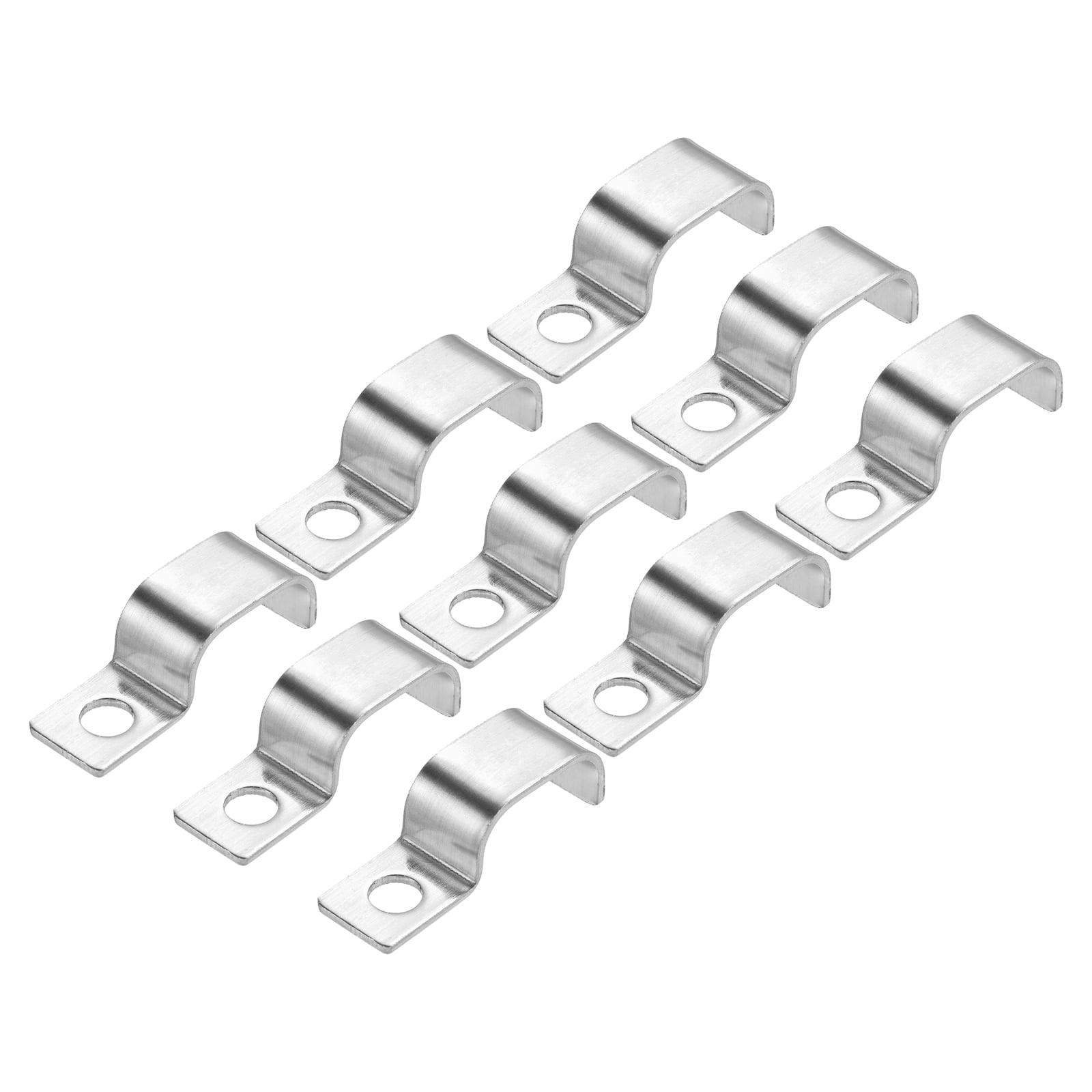 Uxcell 20Pack Pipe Strap, 304 Stainless Steel Pipe Support Strap Fit ...