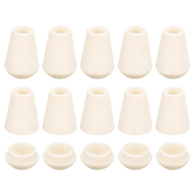 Uxcell 20Pack Plastic Cord Lock Bell End Stopper Cord End Lock Rope ...