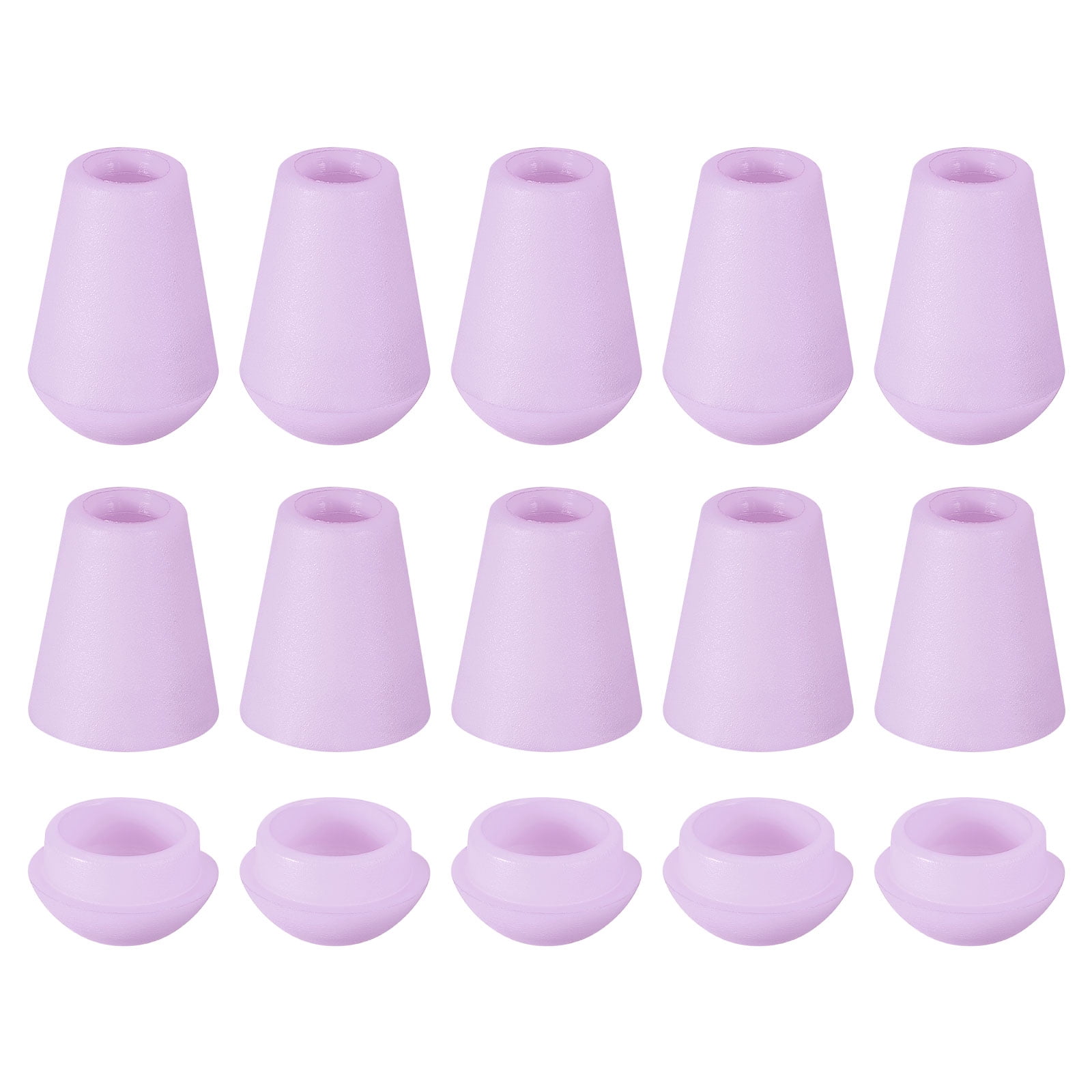 Uxcell 20Pack Plastic Cord Lock Bell End Stopper Cord End Lock Rope ...
