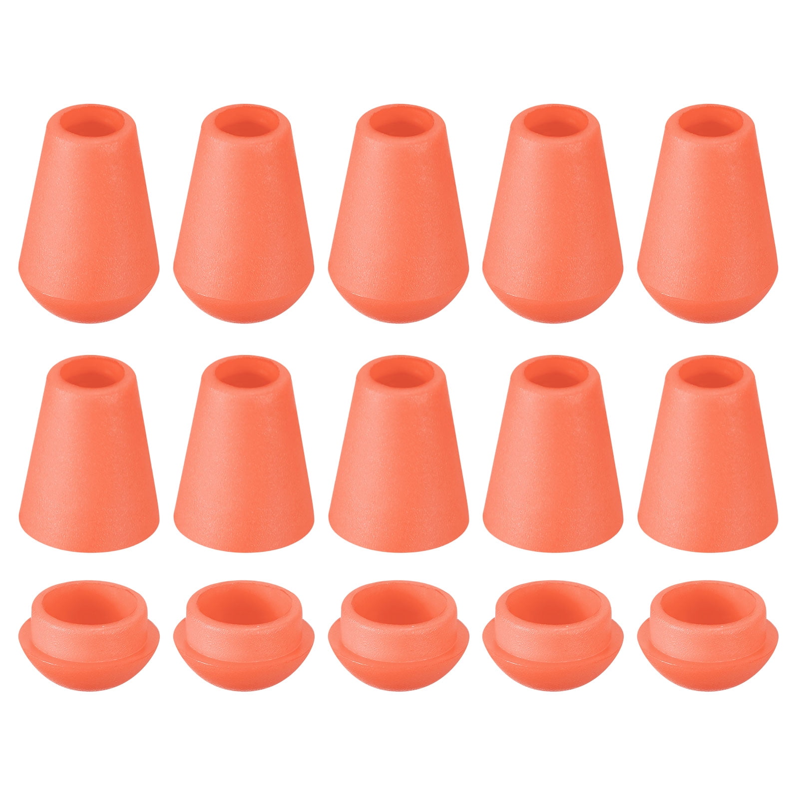 Uxcell 20Pack Plastic Cord Lock Bell End Stopper Cord End Lock Rope ...