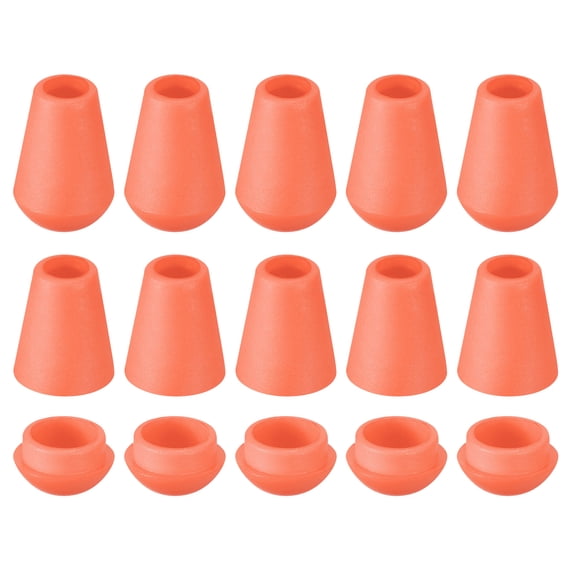 Uxcell 20Pack Plastic Cord Lock Bell End Stopper Cord End Lock Rope ...