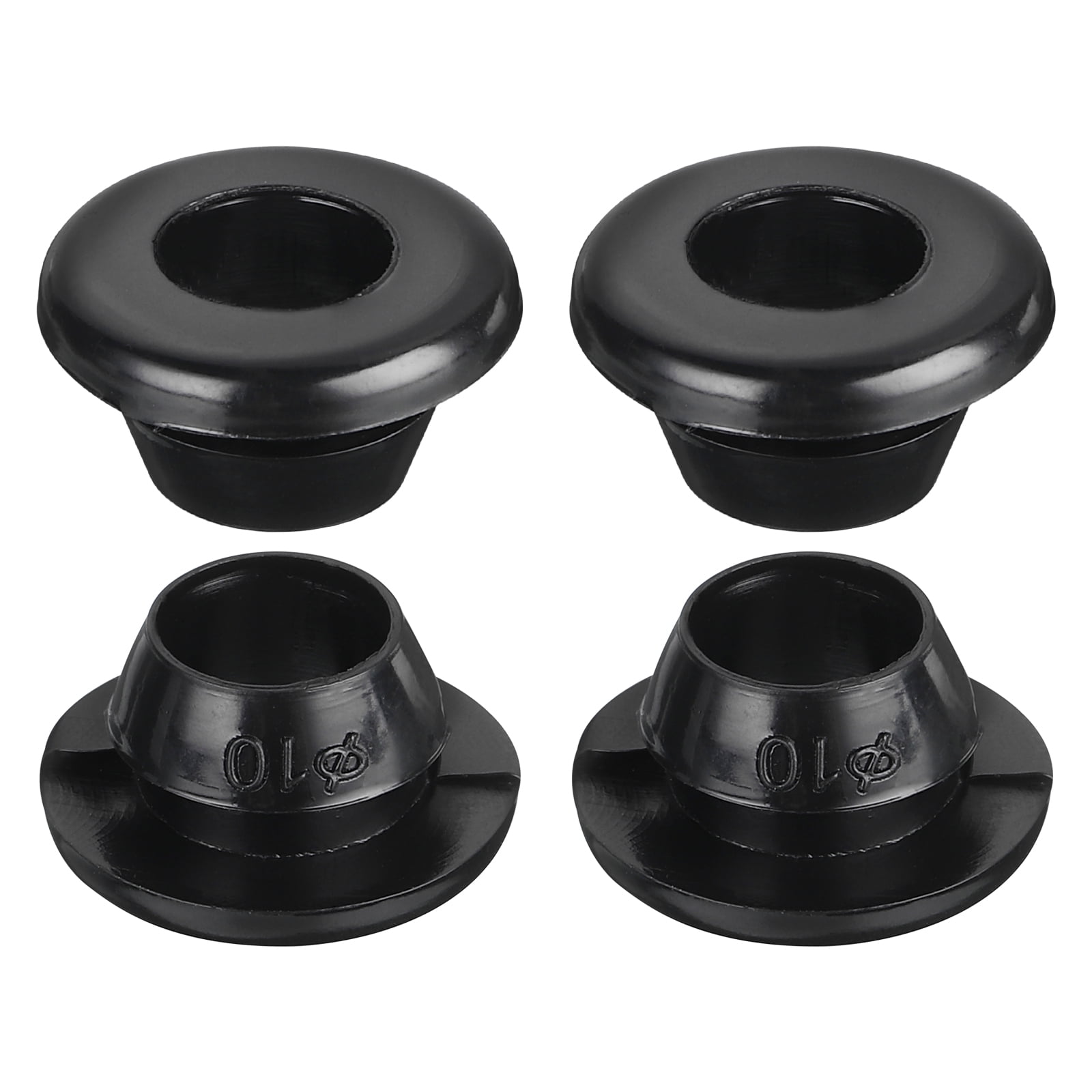 Uxcell 20Pack Rubber Grommets 10mm Mount Dia, for 8mm ID Rubber Hole ...